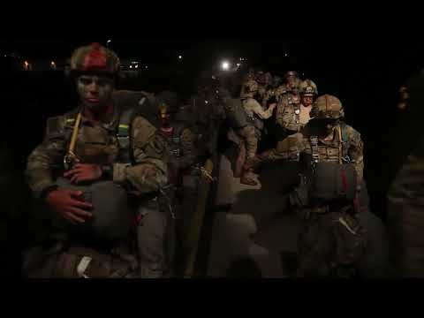 U.S. Army Paratroopers of the 173rd Mobile Brigade Combat Team (Airborne)
