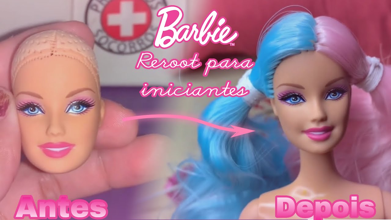 Como fazer REROOT em Barbie - YouTube