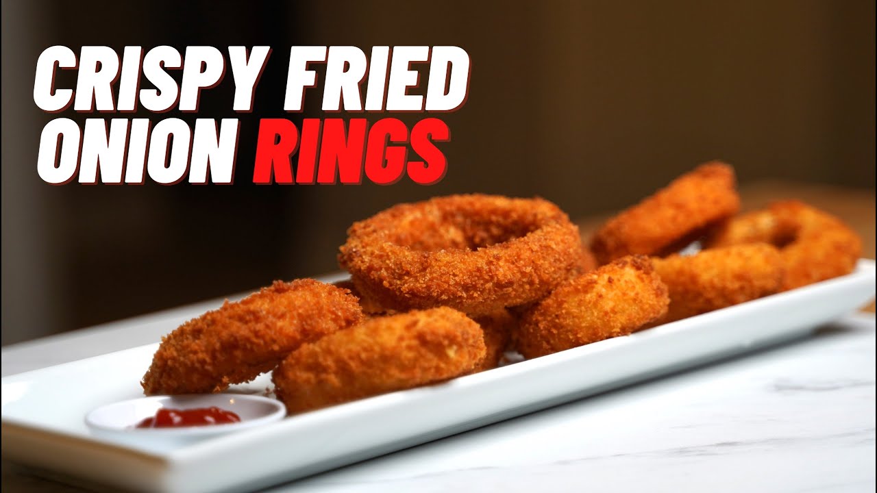 Make Easy Onion Rings At Home - YouTube