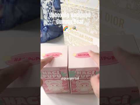 IS THIS SECRET?? HACIPUPU GUMMY BEAR #2 🌈🧸✨#hacipupu #labubu #unboxing #blindbox #popmart#trending