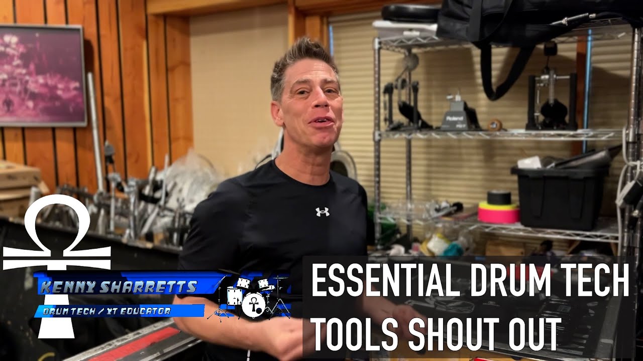 ESSENTIAL DRUM TECH TOOLS SHOUTOUT - YouTube