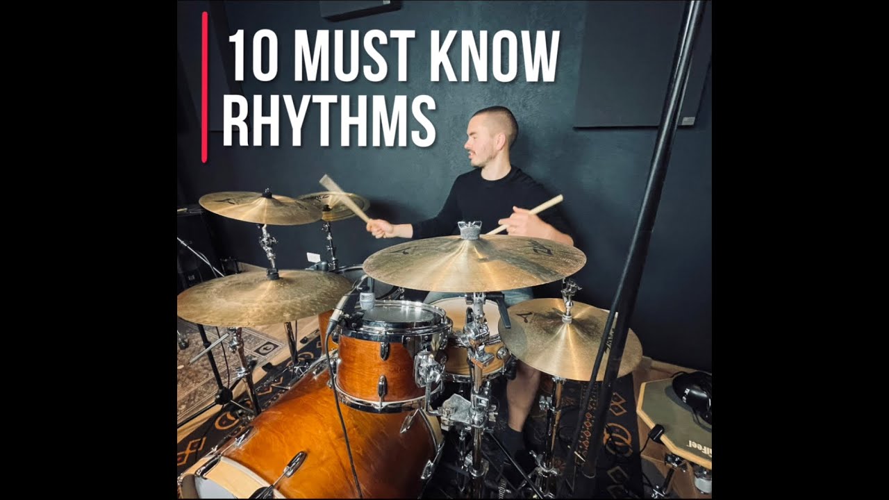 #10 MUST know rhythms / 10 rythmes à maitriser ABSOLUMENT - YouTube