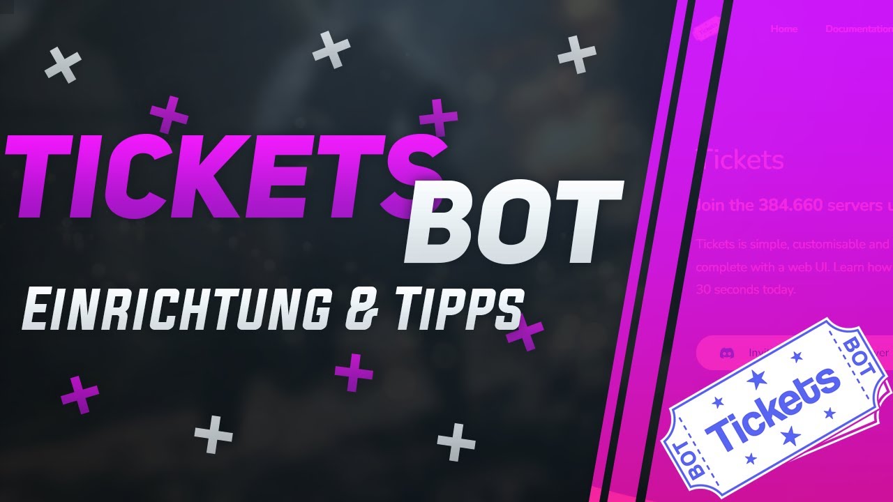 Ticketbot | Support Channel Anlegen [1/3] | ServerSpacer - YouTube