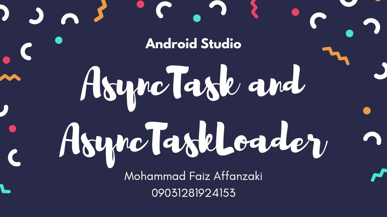 07.1 AsyncTask and AsyncTaskLoader • Android Studio - YouTube