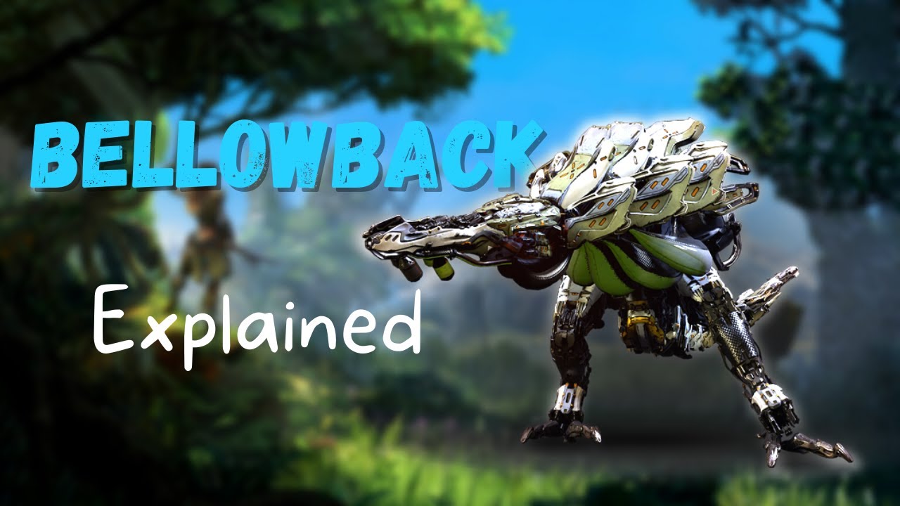BellowBack - Explained (Horizon Forbidden West / Zero Dawn Lore) - YouTube