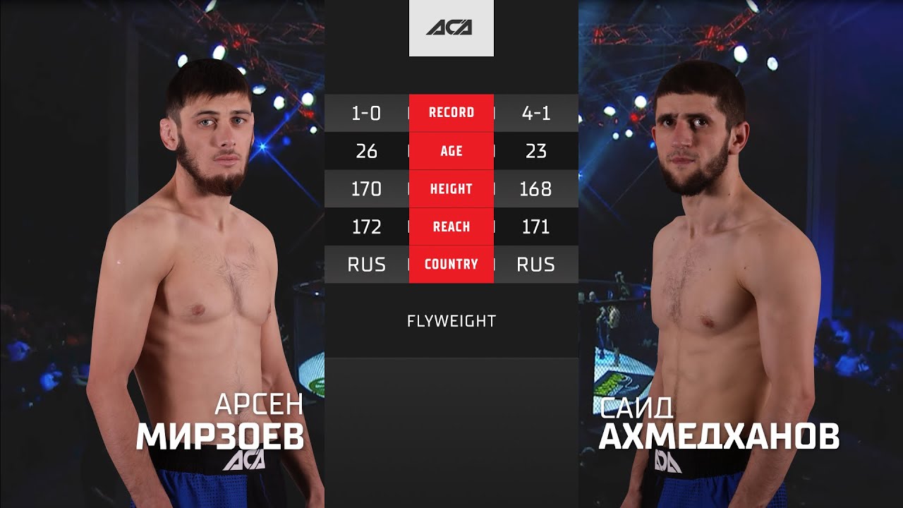Арсен Мирзоев vs. Саид Ахмедханов | Arsen Mirzoev vs. Said Akhmedkhanov ...
