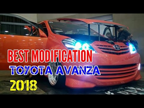 TOP TOYOTA AVANZA Modified 2018 - YouTube