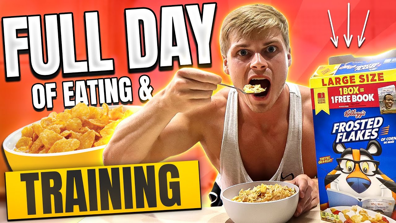 FULL DAY OF EATING & TRAINING - YouTube