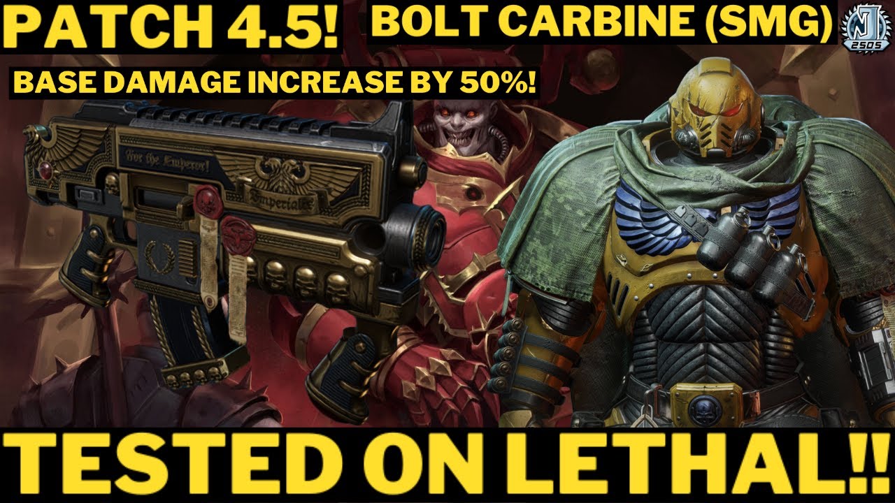 BOLT CARBINE (SMG) | PATCH 4.5 | BASE DAMAGE INCREASED FOR FIRST 50m ...