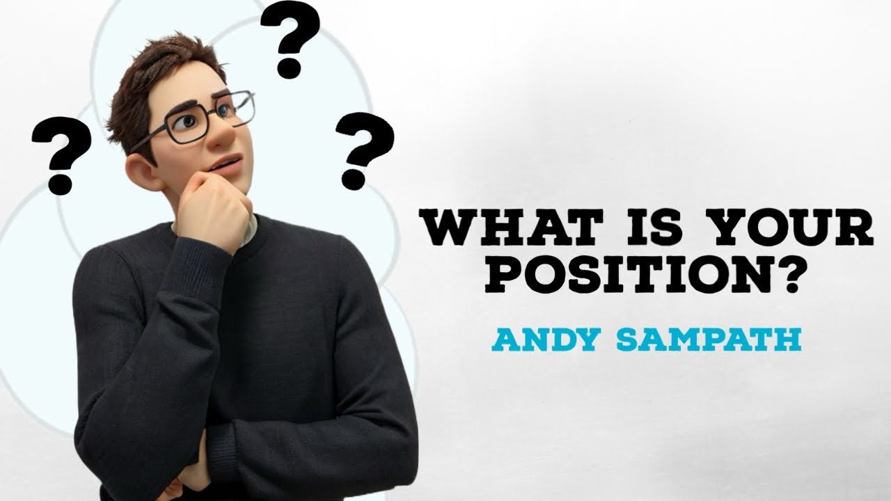 What is your position | Esther 4 | Andy Sampath - YouTube