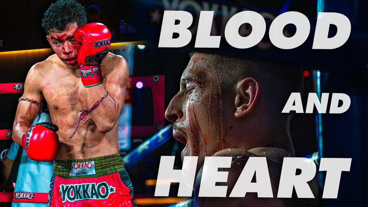 Blood, Elbows, and KO! Brutal Muay Thai Fight at Rajadamnern - YouTube