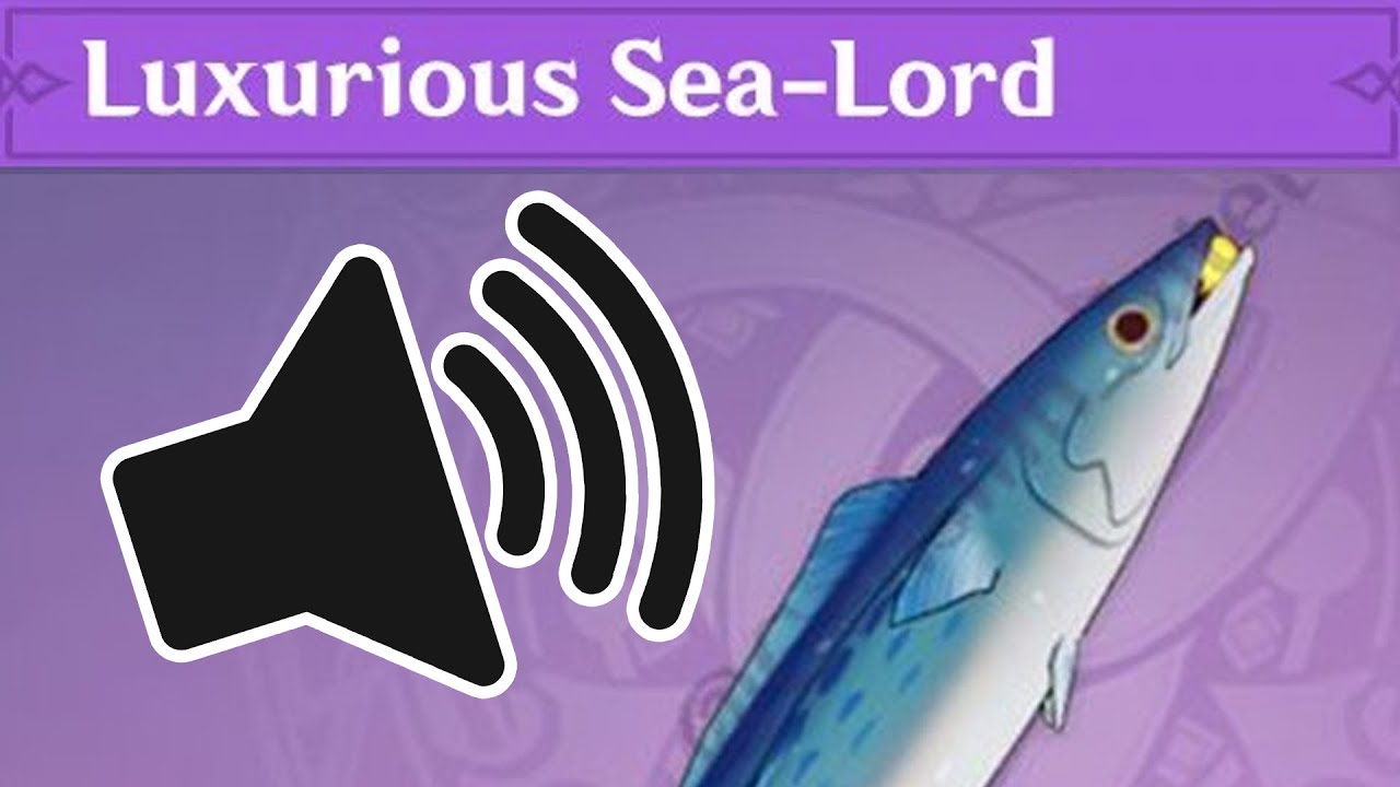 I wish the NEW FISH CLAYMORE had these sound effects || genshin impact ...