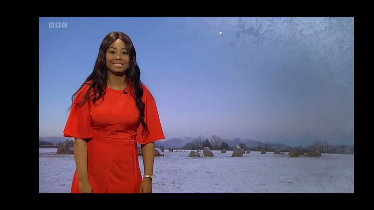 Emmanuelle with weather "Up north! " - YouTube