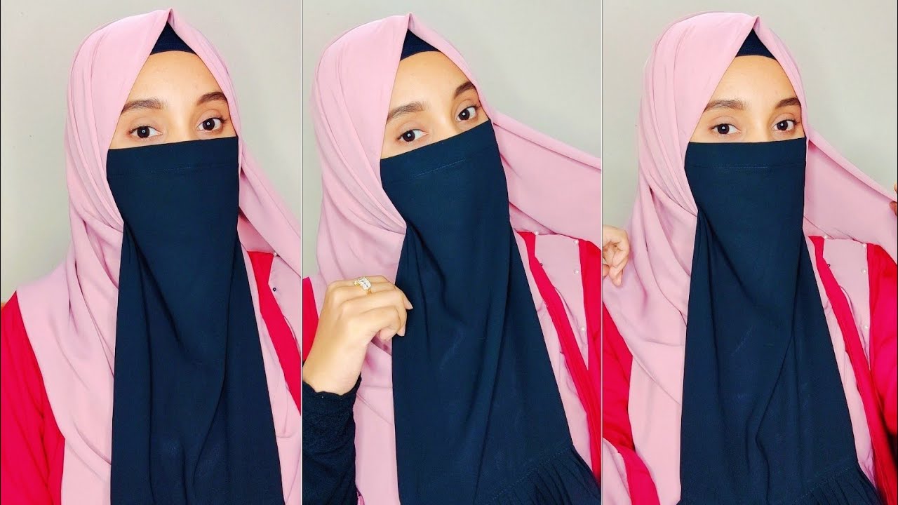 Full coverage easy hijab tutorial with borka || বোরকার সাথে পরা যায় ...