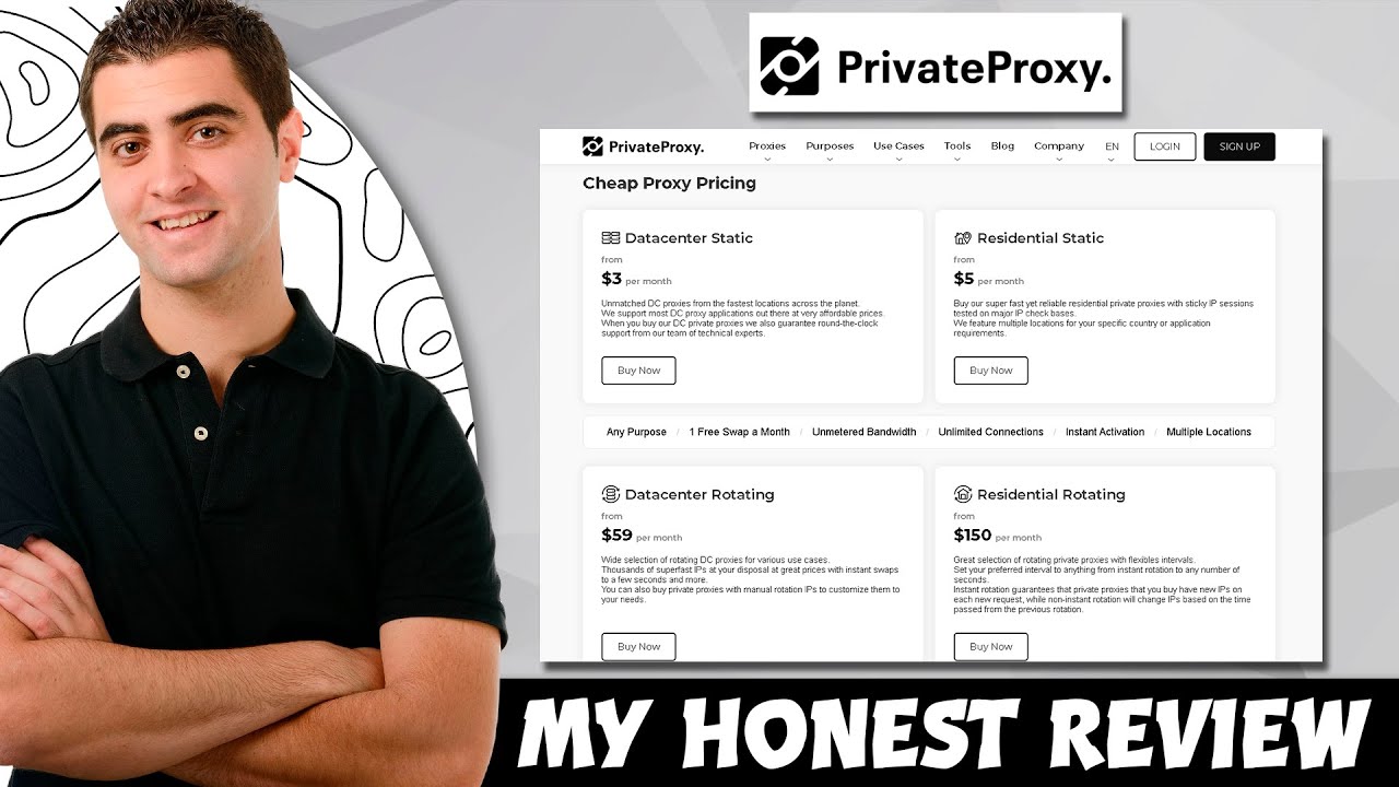 Privateproxy My Honest Review | Pros And Cons | Pricing - YouTube
