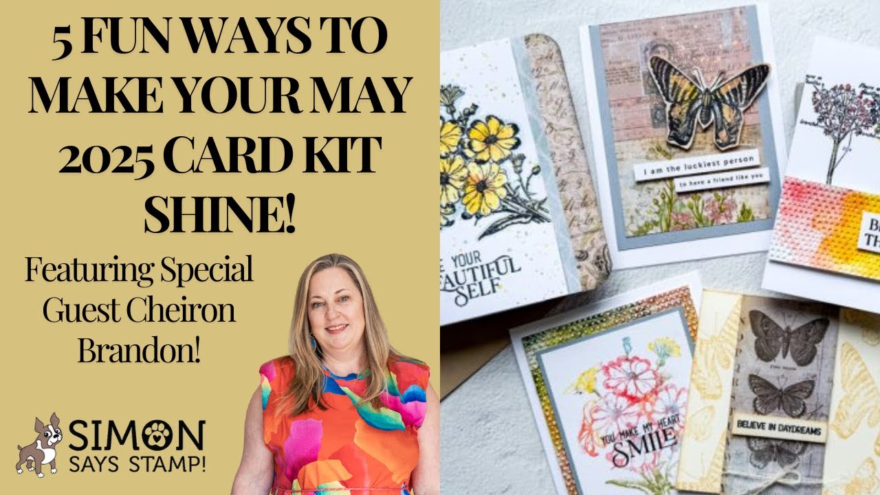 5 Fun Ways to Make Your May 2025 Card Kit Shine! - YouTube