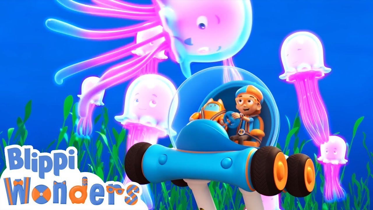 Blippi Wonders - Ocean | Cartoons For Kids | Blippi Animated Full ...