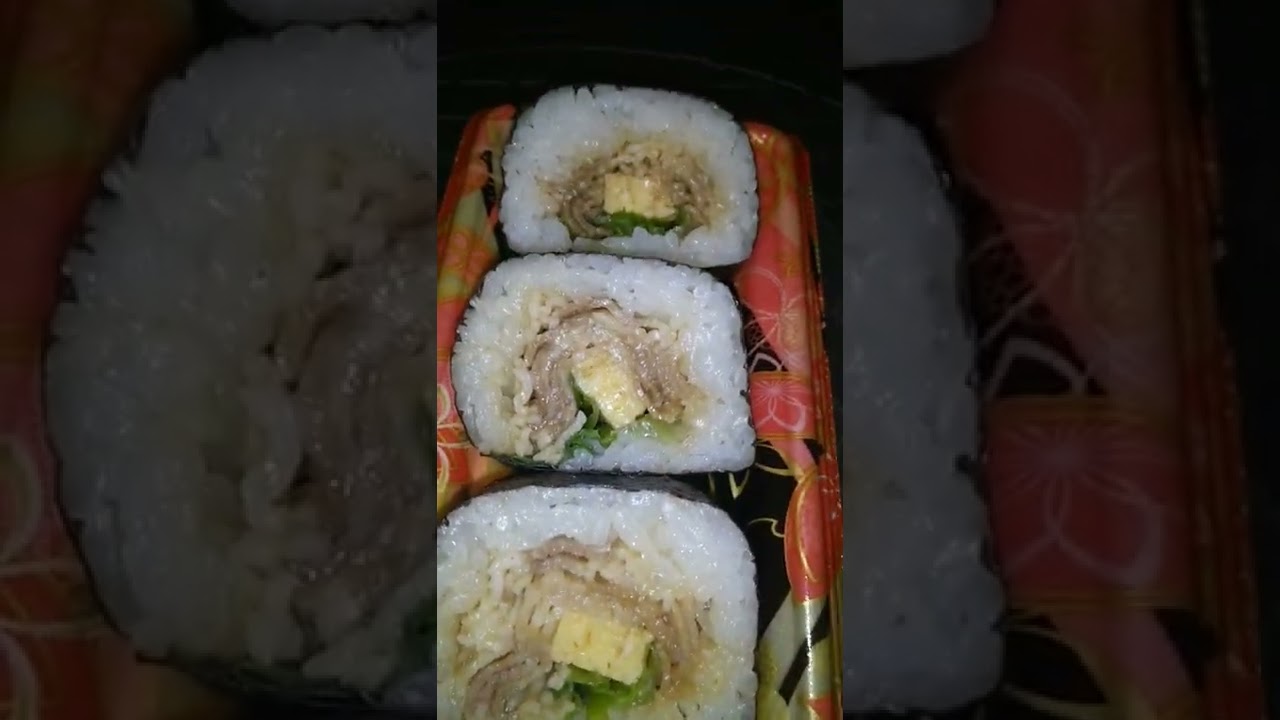 Japanese beef rib sushi roll - YouTube