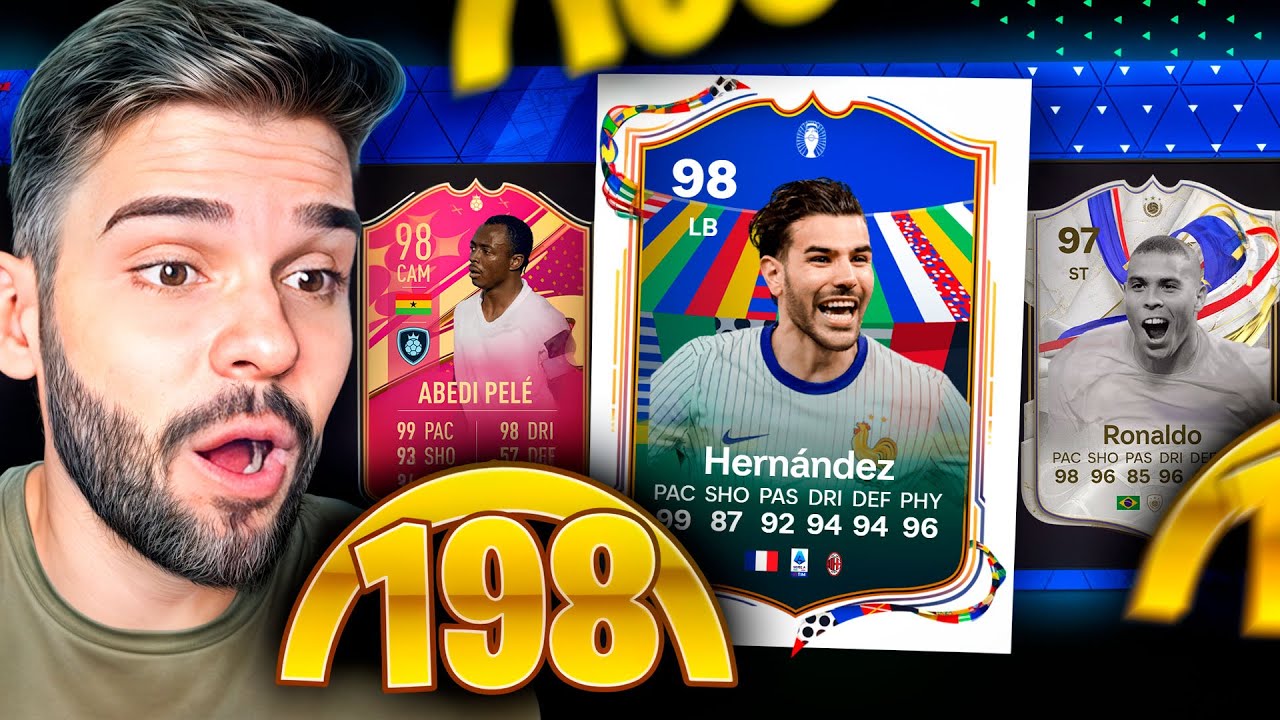 🔥 É RECORDE COM O FUT DRAFT 198 NO MELHOR FIFA DA HISTÓRIA! 🔥 - YouTube