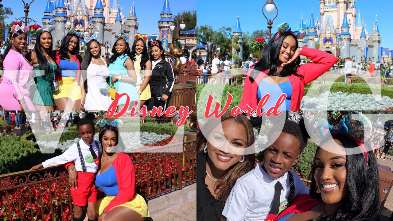 VLOGMAS DAY 1 | WE DRESSED UP AS DISNEY PRINCESSES & WENT TO DISNEY ...