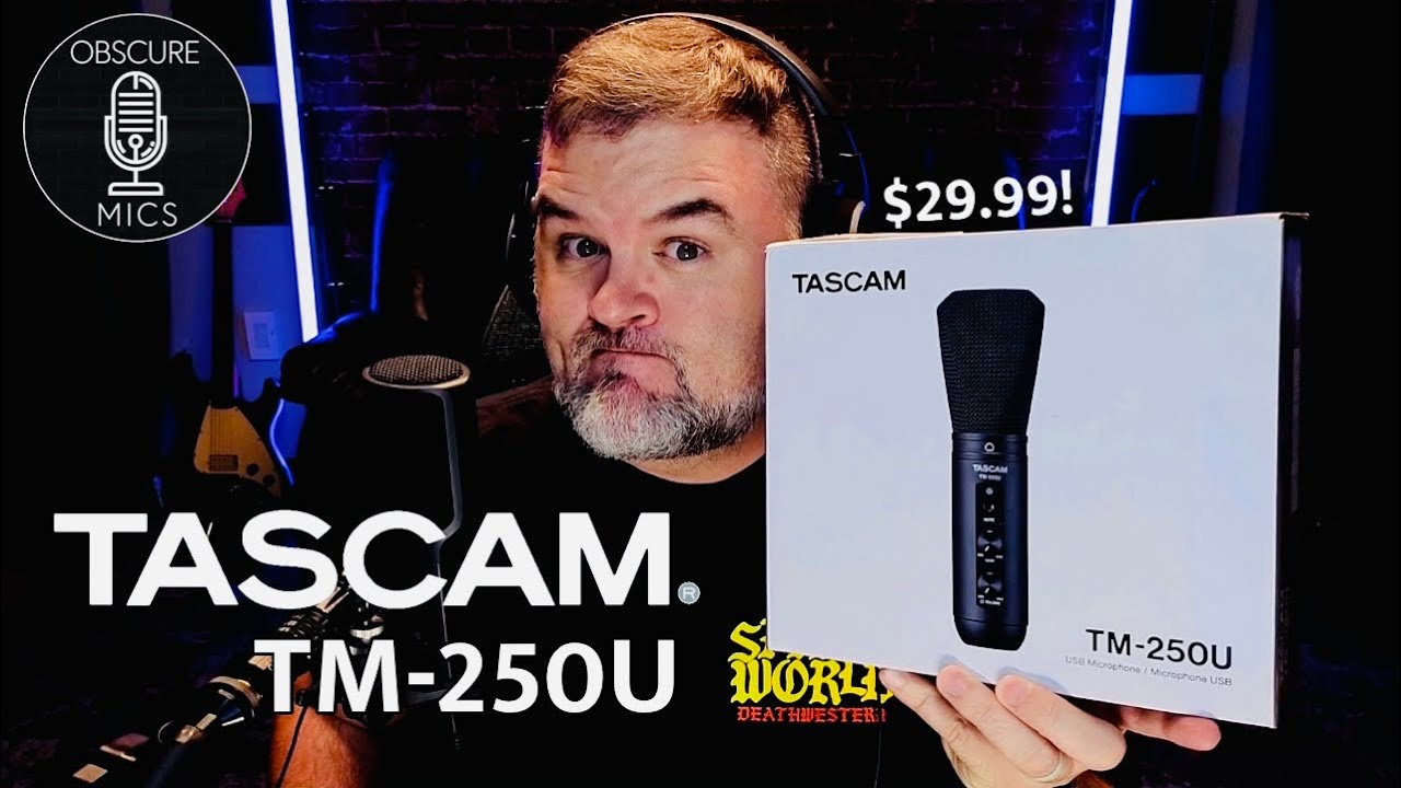 It Has To Be Worth $30...Right?? The Tascam TM-250U Supercardioid USB ...