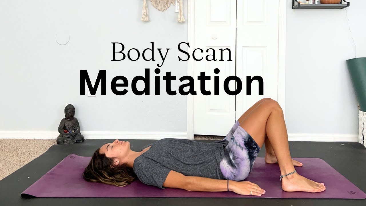 10 Minute Lying Down Meditation & Body Scan For Beginners - YouTube