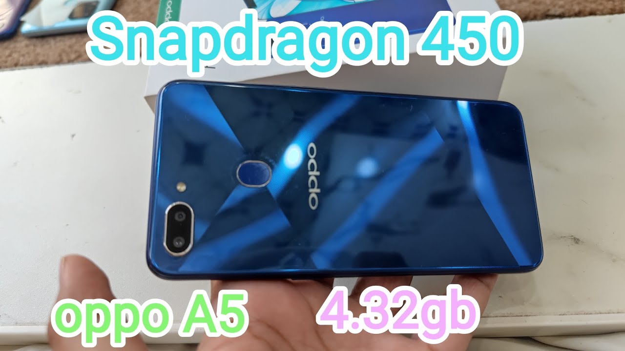 OPPO A5 Diamond Blue Review 2023 @waqasmobileskpr - YouTube