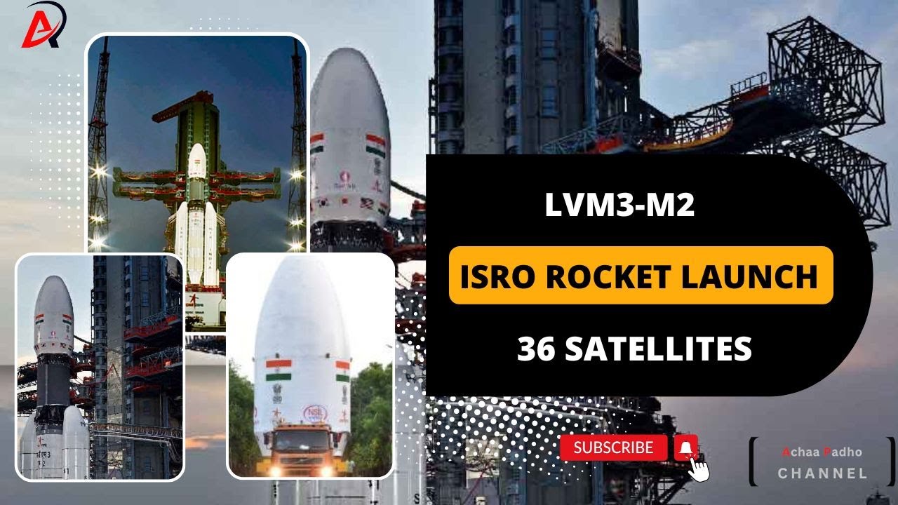 ISRO Rocket Launch || 36 satellites on its biggest rocket LVM3-M2 || # ...