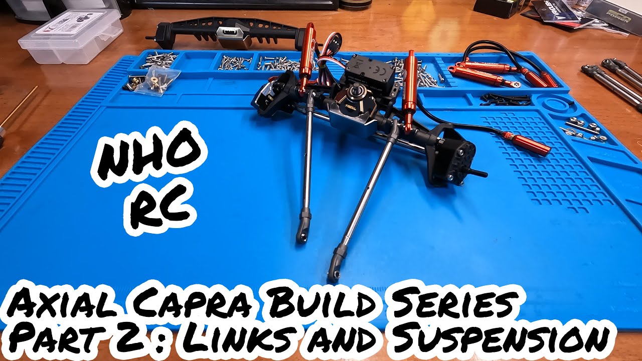 Axial Capra Build Series Part 2: Links, Steering Servo and Suspension ...