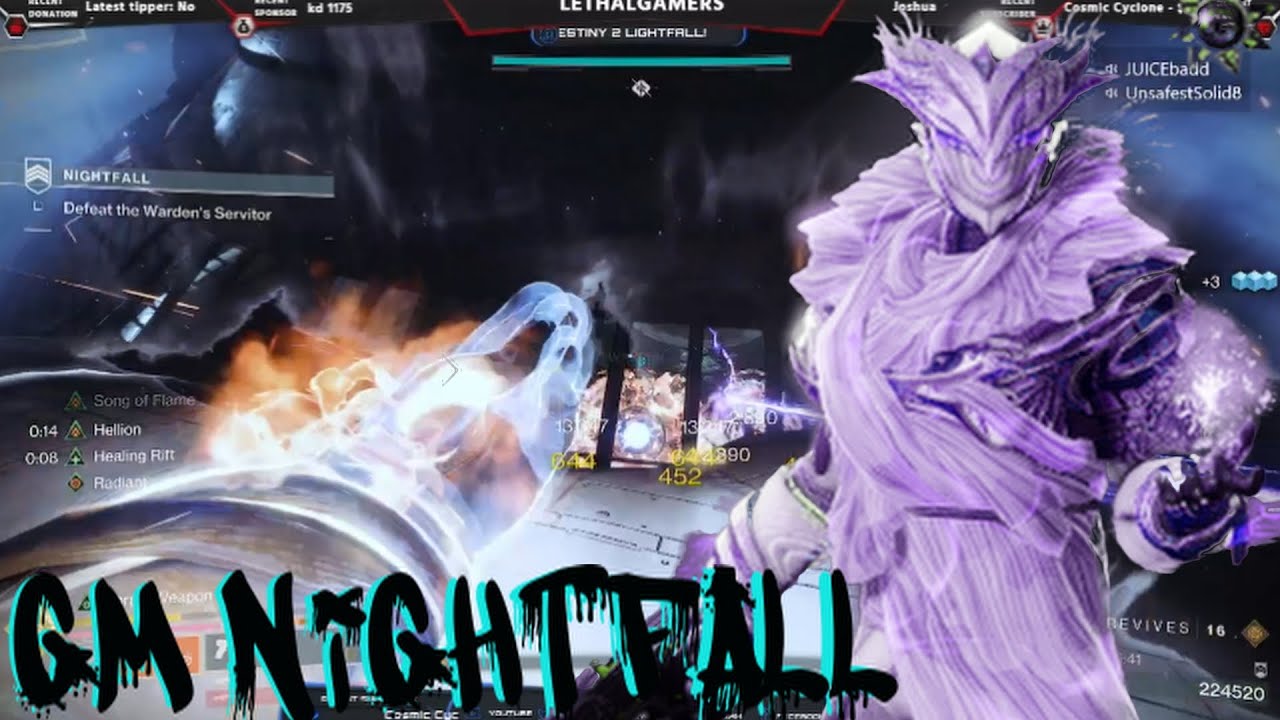 Easy Gm Nightfall w/ Cheese & Prismatic Build (Warden of Nothing) - YouTube