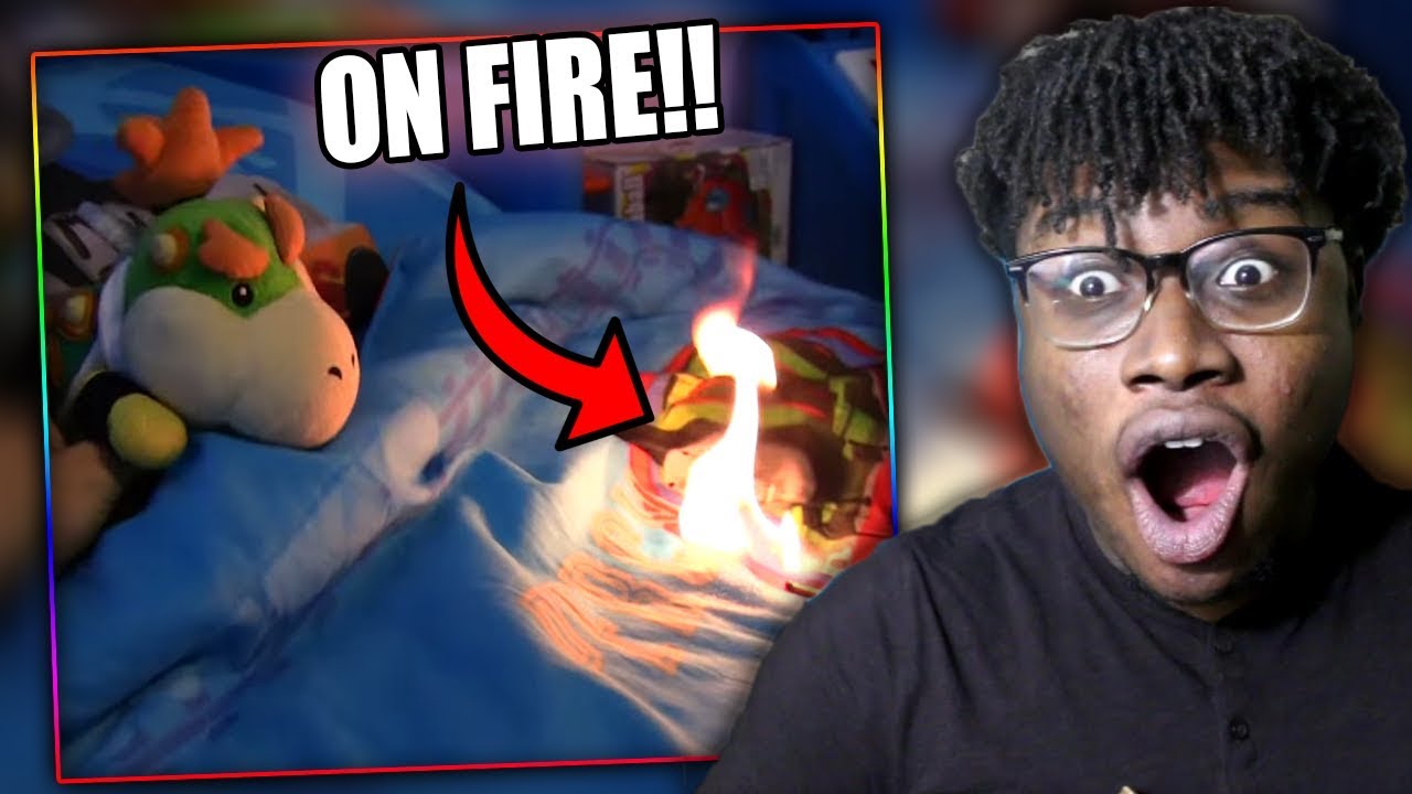BOWSER JR. BURNS DOWN HIS HOUSE! | SML Movie: Bowser Junior Gets Jinxed ...