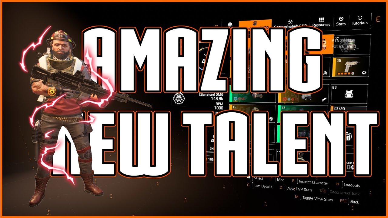 The Division 2 PTS | Overpowered Talent Combination!! | Must Watch ...