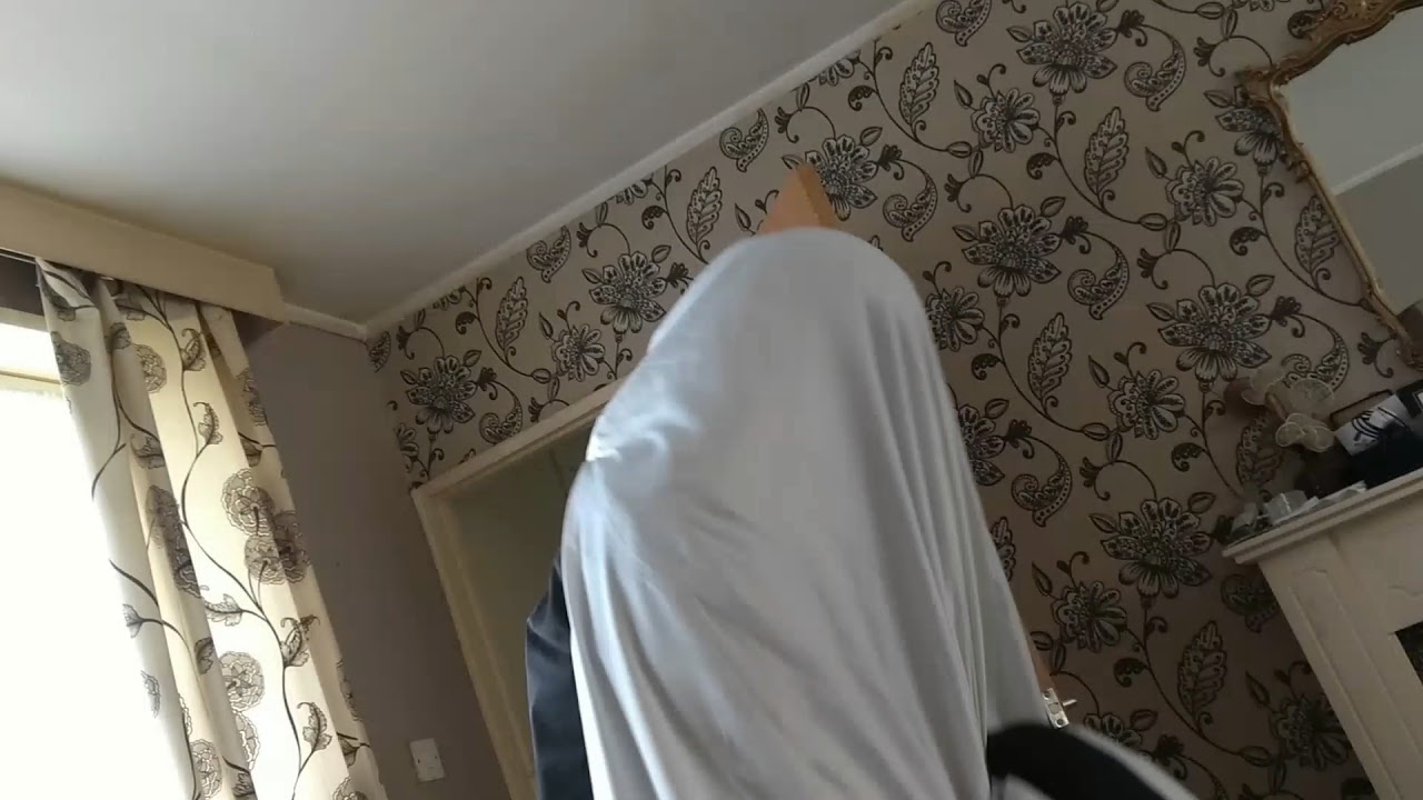 Trapped in a duvet.. - YouTube