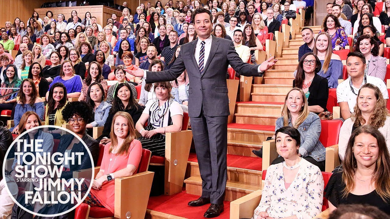 Jimmy Celebrates Teacher Appreciation Day with an Audience Full of NYC ...