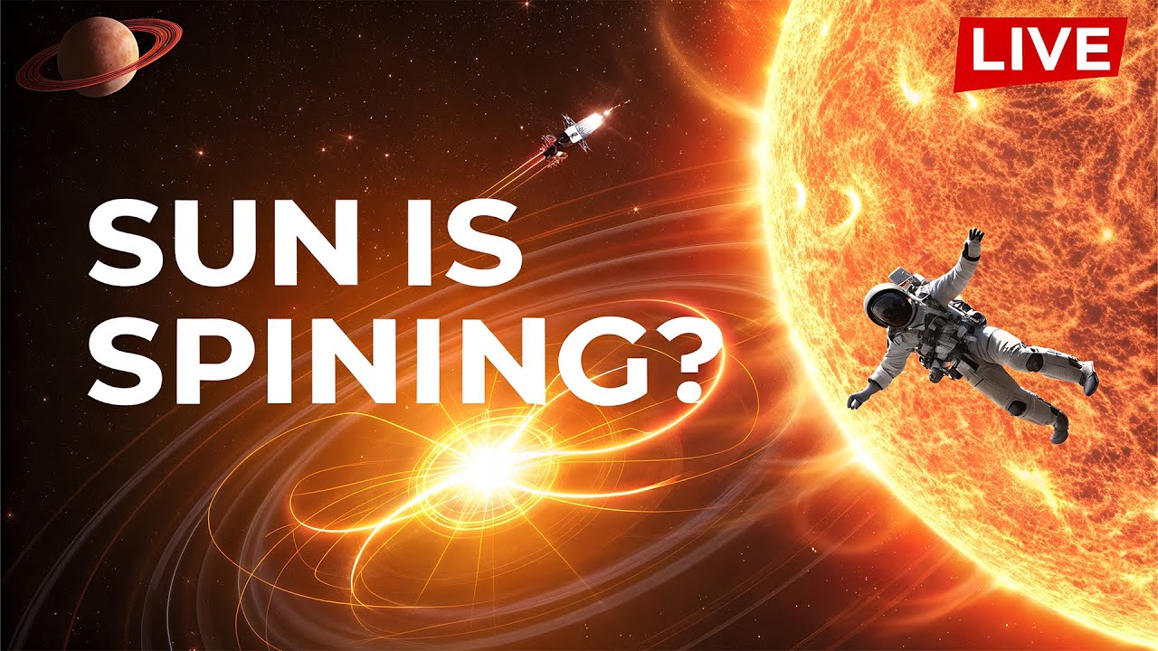 The Sun is Spinning! 🌞 Real-Time Solar Rotation Explained LIVE - YouTube