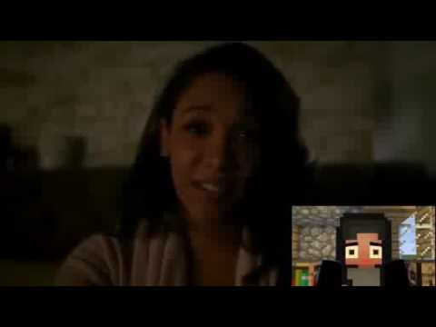The Flash 3x22 Ending scene Minecraft vs TV series - YouTube