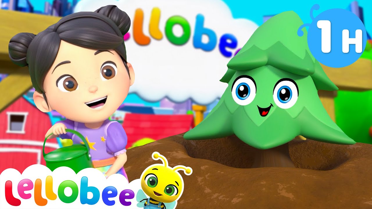 O'Little Tree | LELLOBEE | Nursery Rhymes & Cartoons for Kids | Moonbug ...