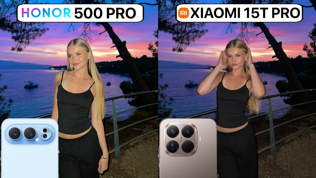 Honor 500 Pro VS Xiaomi 15T Pro Camera Test Comparison - YouTube