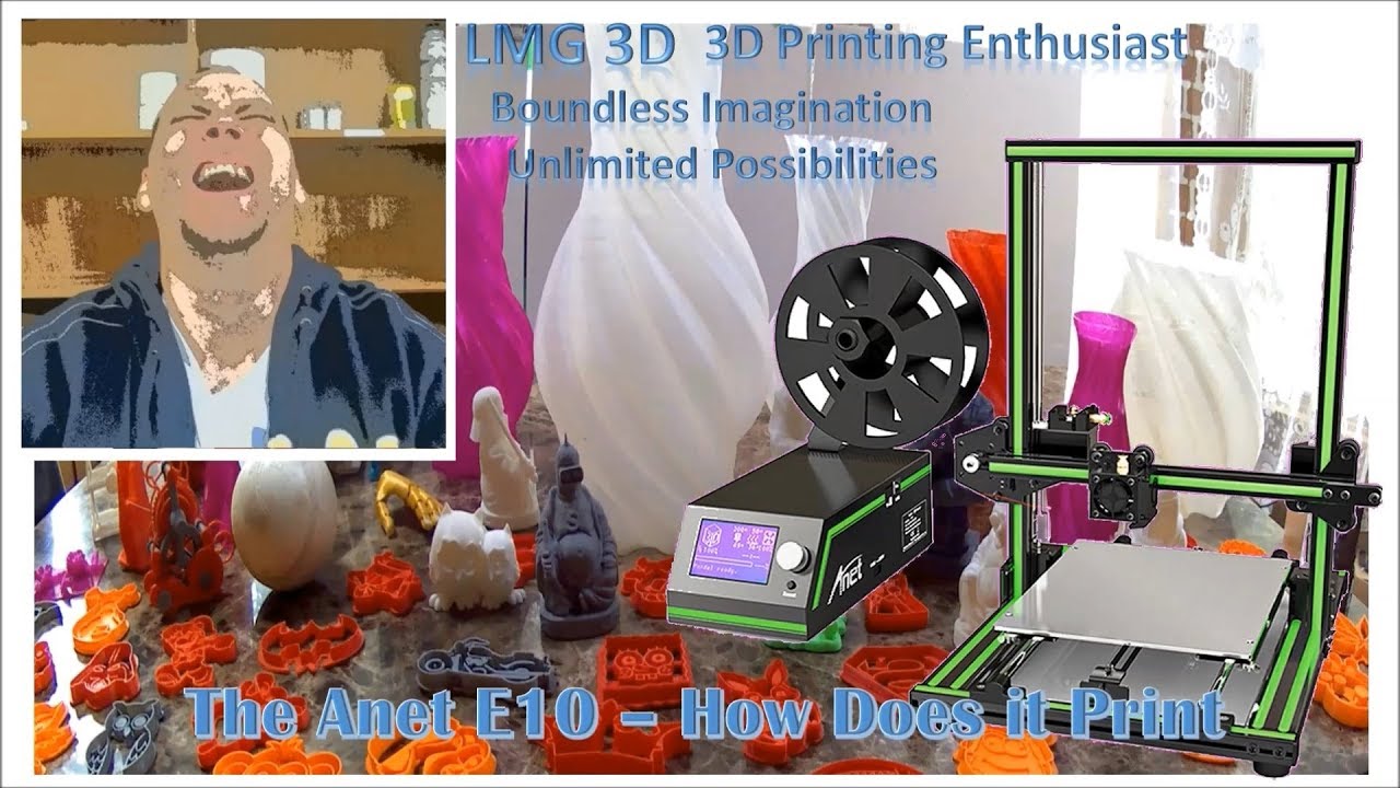 The Anet E10 - How Does it Print - YouTube