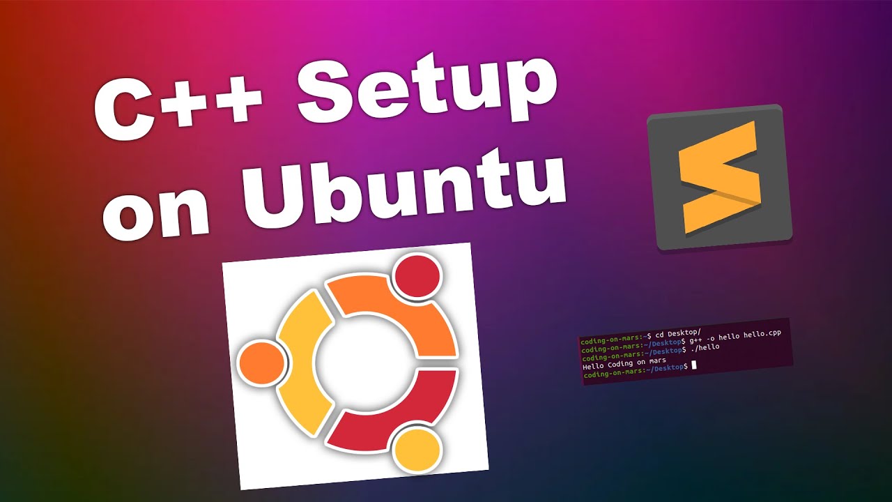 Run C++ in Ubuntu! - YouTube