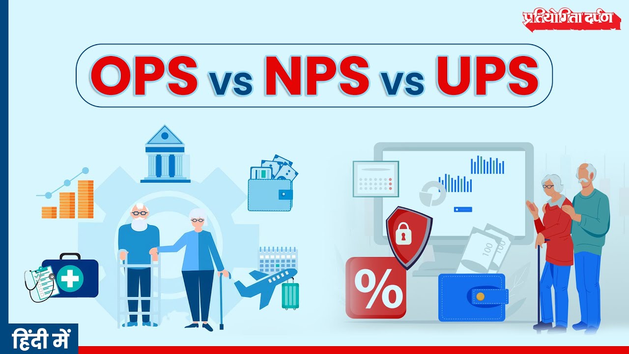Difference between OPS, NPS and UPS | Pratiyogita Darpan - YouTube