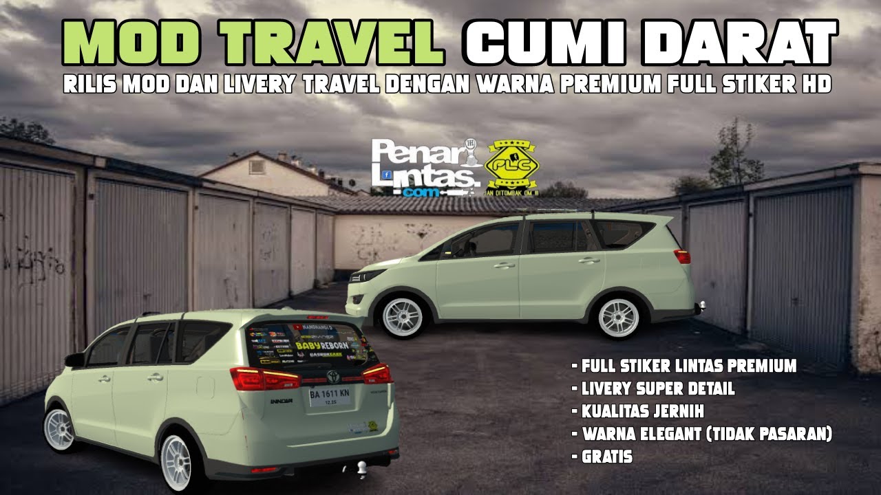 Upgrade...!! Innova Cumi Darat Baby Reborn || Mod & Livery Travel ...