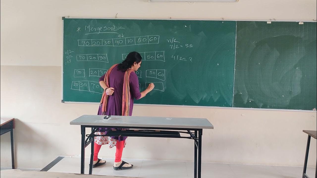 Dsa Data Structures And Algorithms Se Cse It Content Beyond Syllabus Merge Sort Youtube
