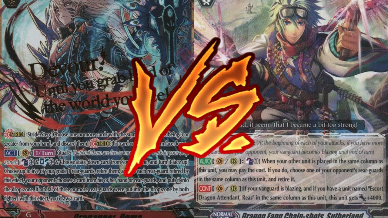Cardfight Vanguard: Devourer of Dragons! Luard vs Blademaster!! - YouTube