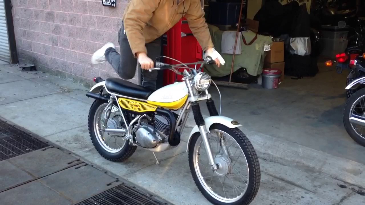 Yamaha TY250 1974 - YouTube