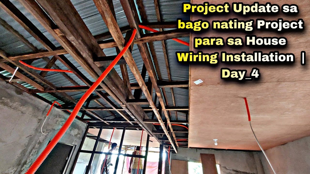 Project Update sa bago nating Project para sa House Wiring Installation ...