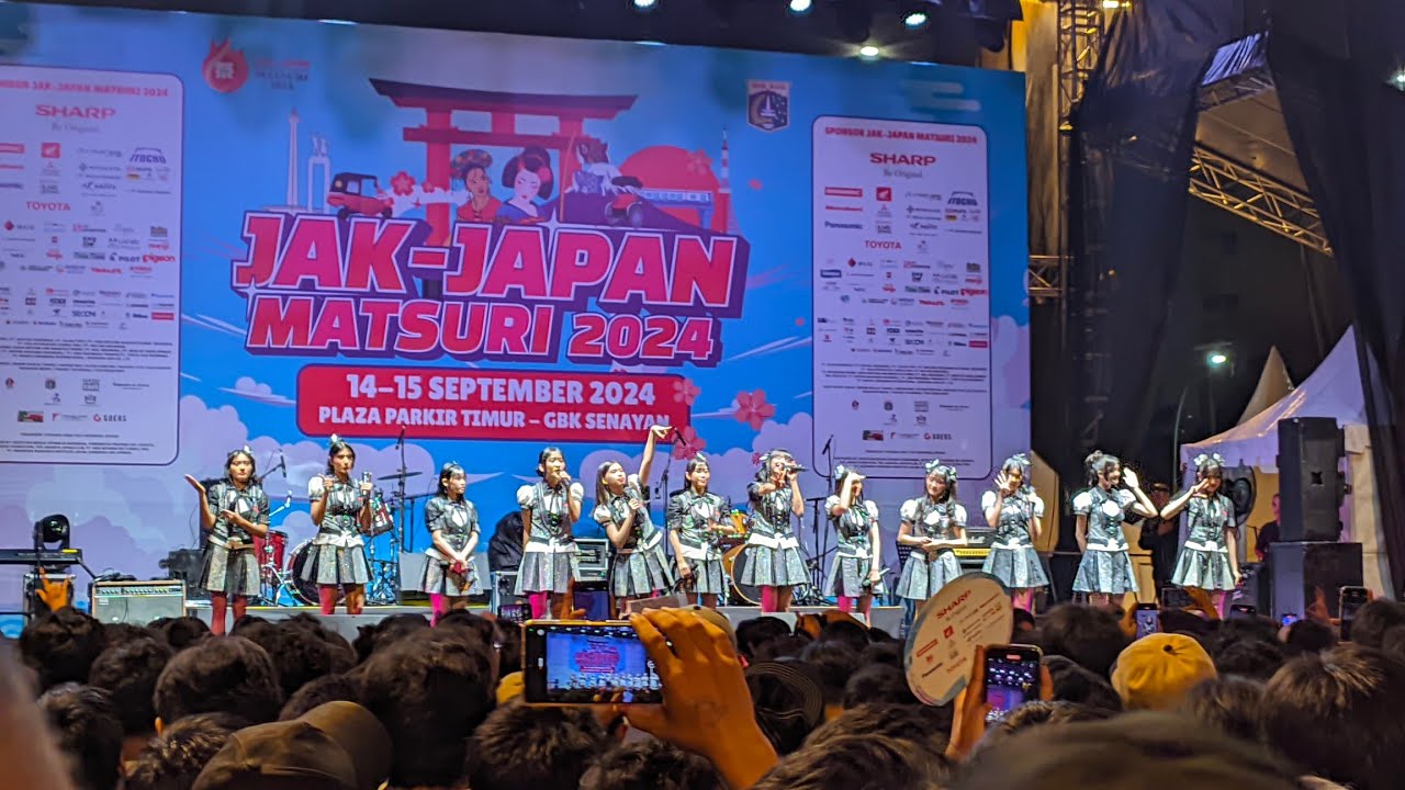 JKT48 ~OVERTURE + EUREKA MILIK KITA~ JAK JAPAN MATSURI 2024 - YouTube