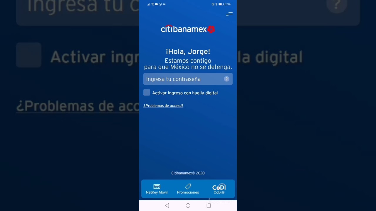 Operaciones En App Citibanamex Youtube