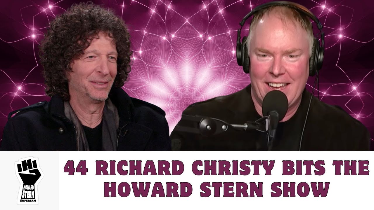 44 Richard Christy Bits The Howard Stern Show - YouTube