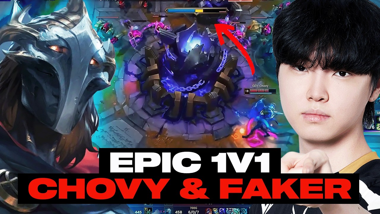 This ENDING left T1 fans SPEECHLESS! FAKER vs CHOVY | TOP 5 PLAYS - YouTube